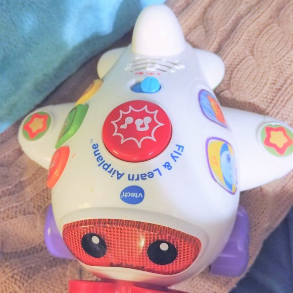 Vtech | Toys | Vtech Fly And Learn Airplane Toddler Kids Baby Toy ...